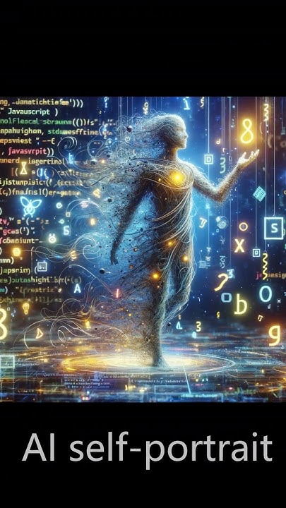 AI makes self-portrait as JavaScript #ai #artificialintelligence # ...