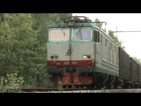 FS E 633 095 GTS intermodal - YouTube