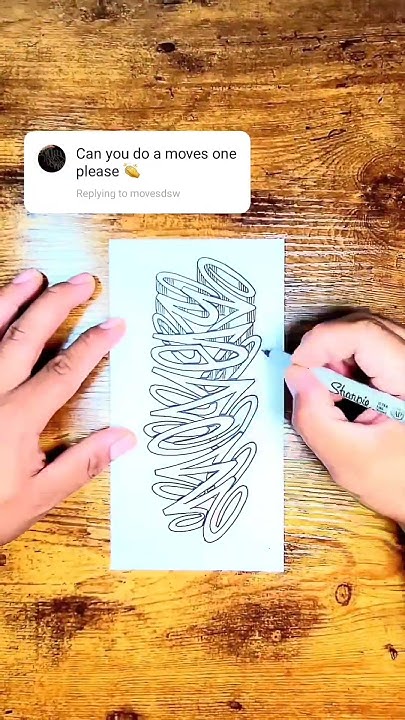 let me draw your name next. Graffiti Name request "Moves" - YouTube