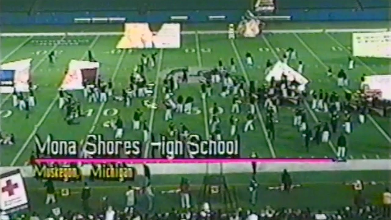 1997 Muskegon Mona Shores High School Marching Band ... MCBA Flight II ...