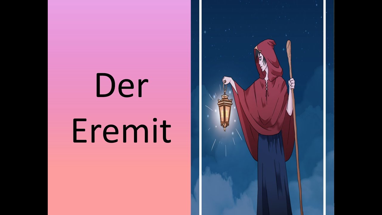 Tarotkarte der Eremit - Aufrechte und Umgekehrte Bedeutung in 1 Minute ...