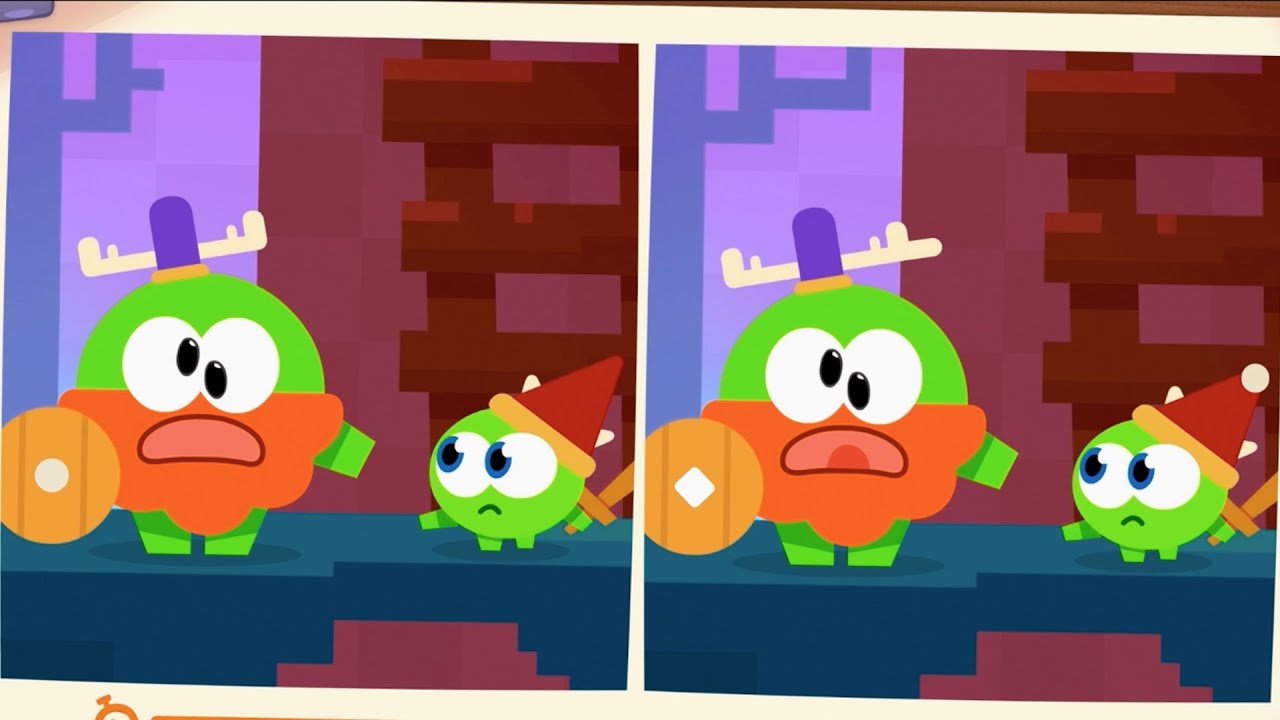 Spot the Difference with Om Nom – by the episode "Platformer" - YouTube