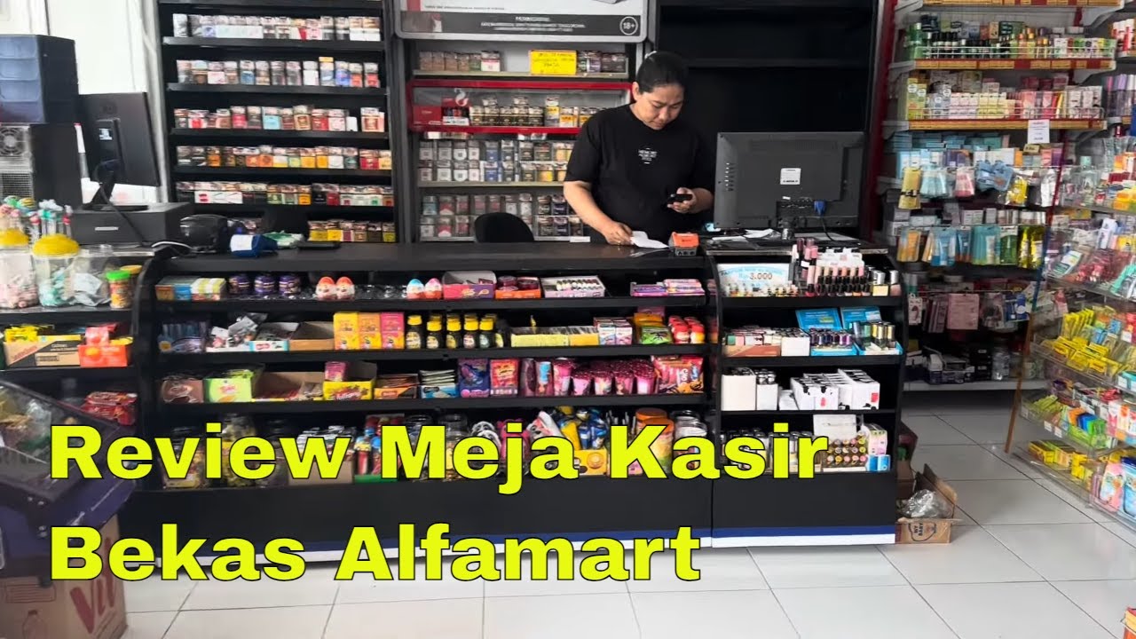 Review Meja Kasir bekas Alfamart, dan banyak barang lain yg bisa ...