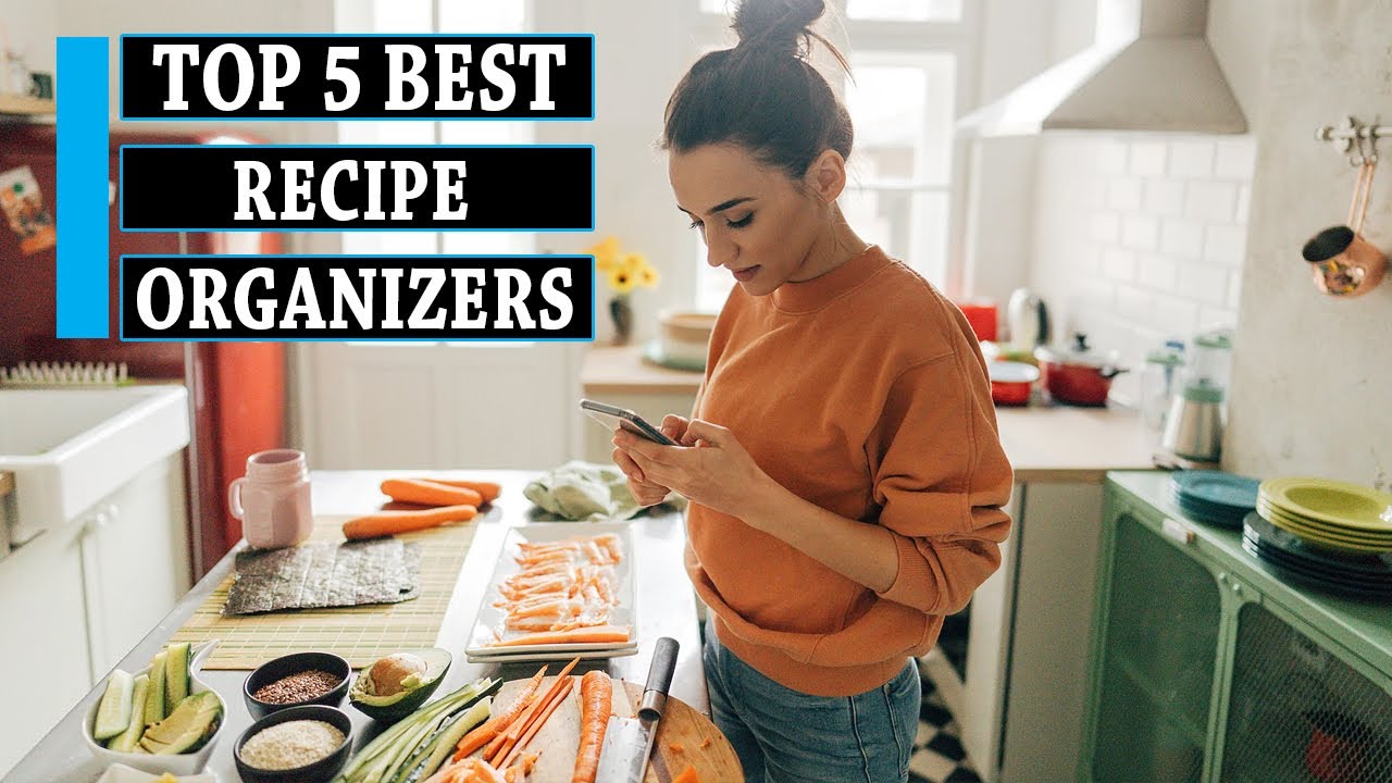 Recipe Organizer || 5 Best Recipe Organizers || You Can Buy Now - YouTube