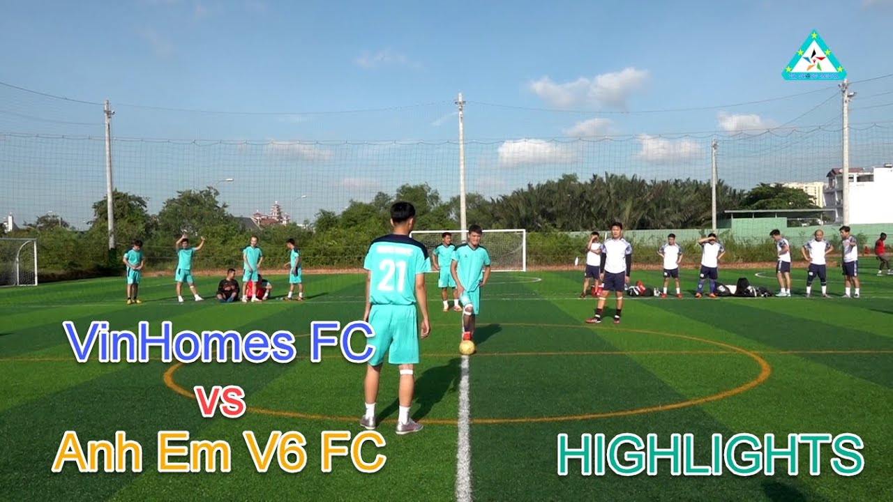 Giải Bóng Đá KD VinHomes V6 (18/09/2022) : Sân 2 - Highlights Trận 1: VinHomes FC - Anh Em V6 FC ...