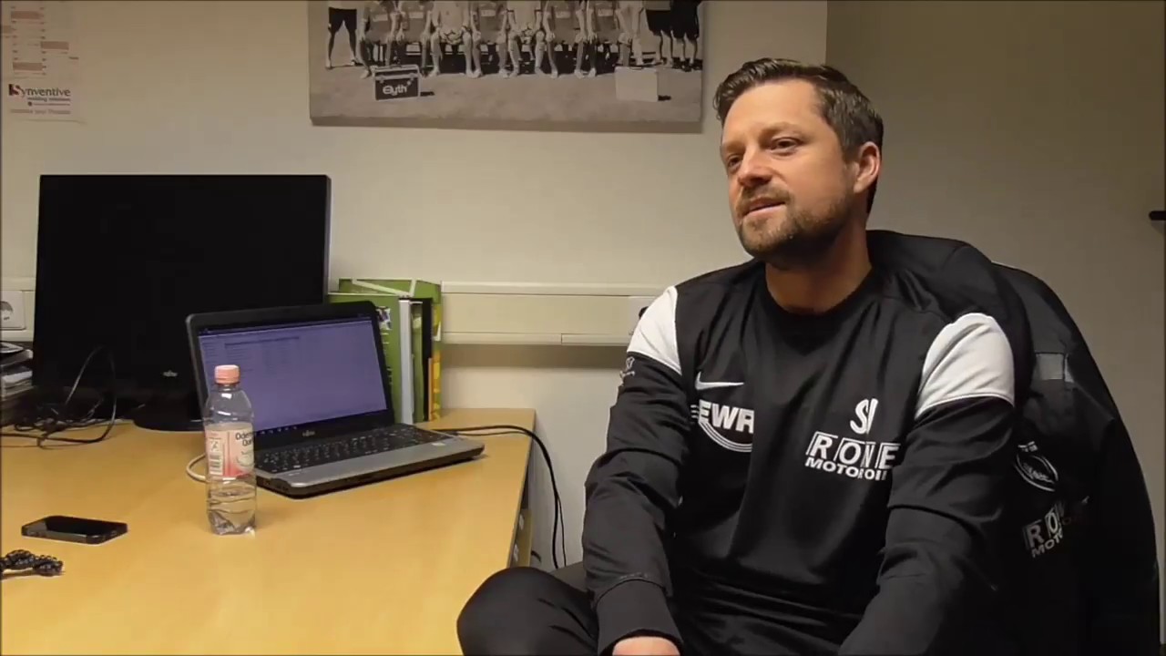 Interview mit Steven Jones zum Trainingsauftakt - YouTube