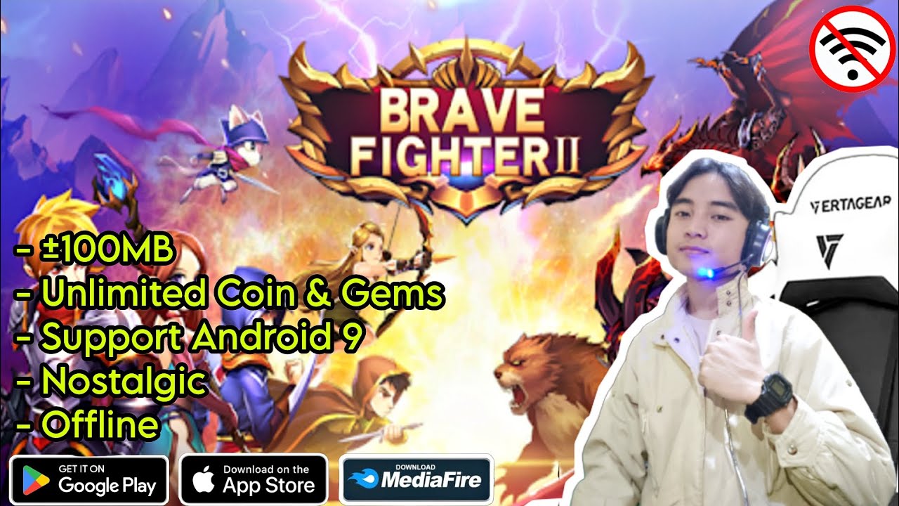 Review Game Nostalgic | Brave Fighter 2 (Android - IOS) Offline - YouTube