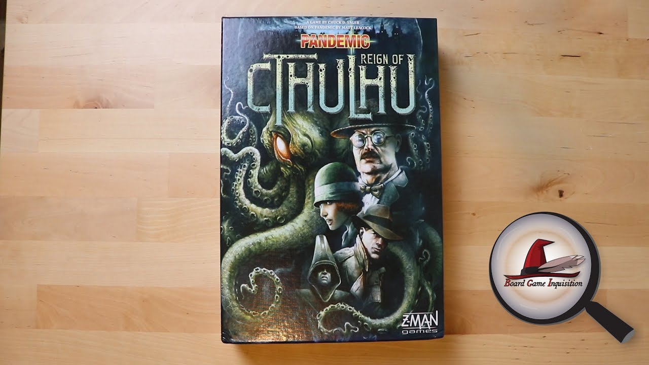 Unboxing Pandemic: Reign of Cthulhu - YouTube