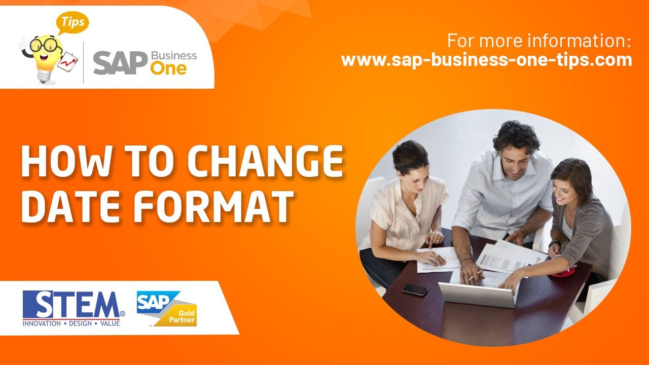 How To Change Date Format On SAP Business One YouTube How To Change Date Format On SAP Business One YouTube