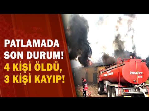 Havai Fişek Fabrikasında Patlama 4 Ölü, 3 Kayıp! 110 Ton Havai Fişek Patladı! / A Haber | A Haber