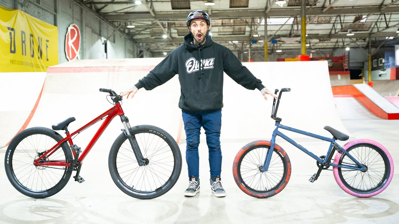 BMX VS MTB... WHATS BETTER?! - YouTube