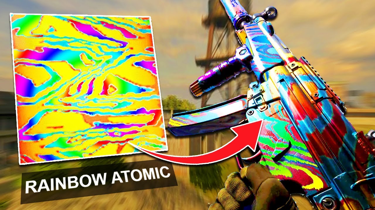 How To Get RAINBOW ATOMIC CAMO In WARZONE - YouTube