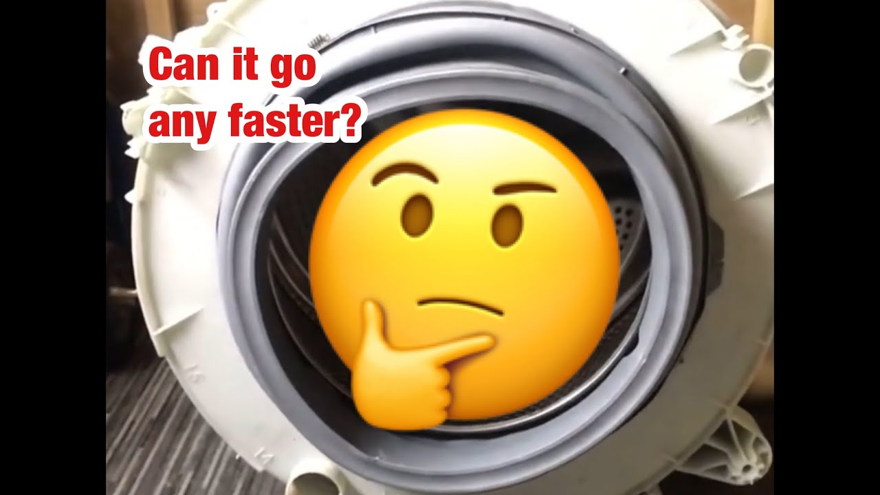 Hotpoint wma30 washing machine || EXCULSIVE footage! can it go faster ...