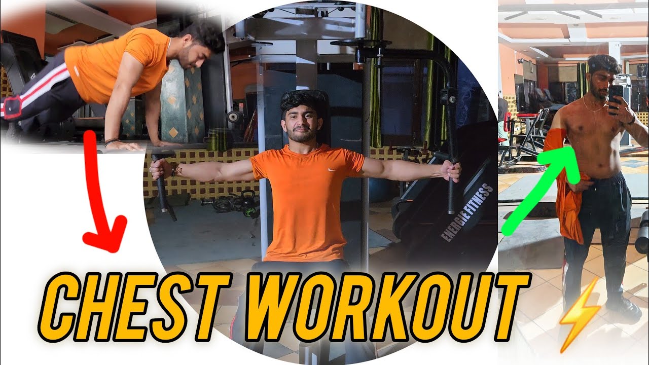 Chest Workout At Gym 🔥 | Chest Exercises | Episode - 2 - YouTube