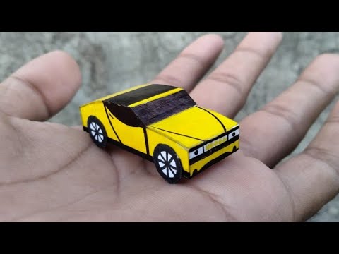 How to make easy paper car for kids /Making car / paper car / handmade ...