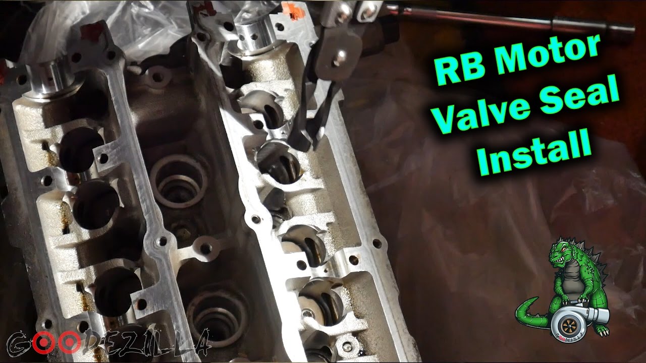 Valve Seal Install & Fuel Surge Tank Mounting | R32 Skyline - YouTube