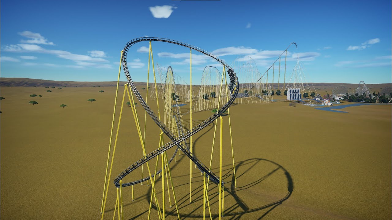 Vortex - Intamin Exa Coaster - Planet Coaster - YouTube