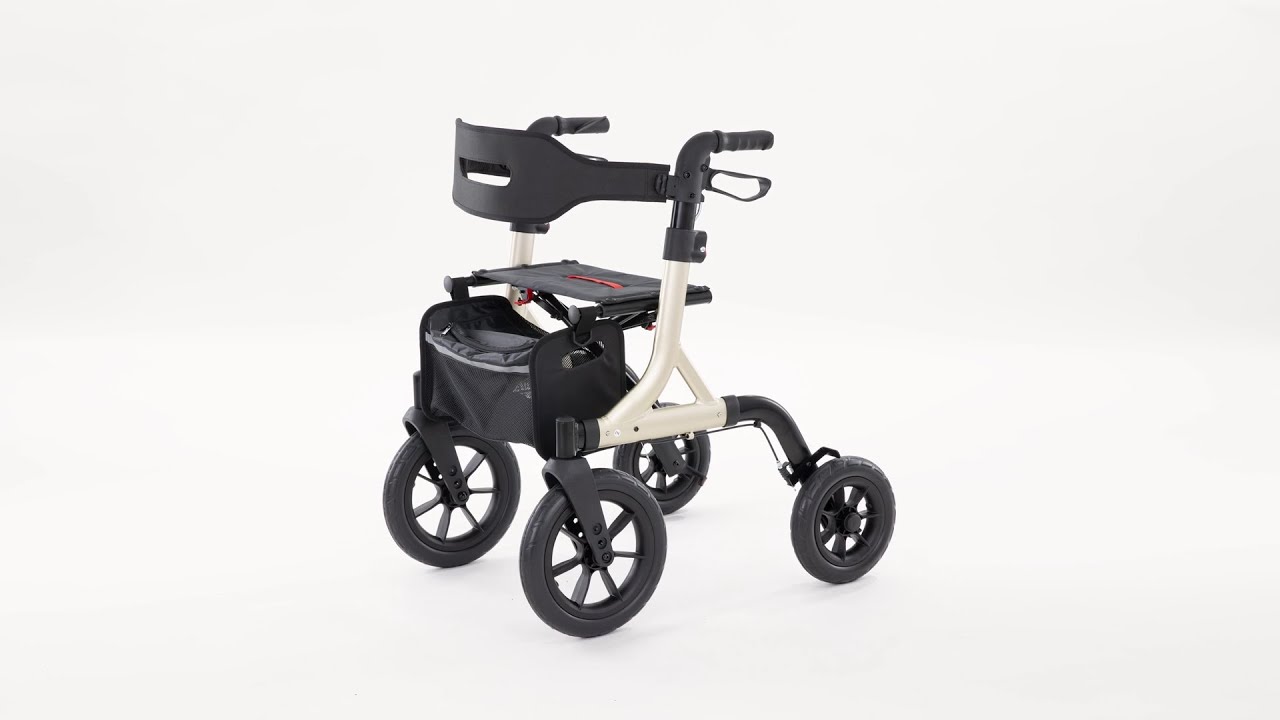 Rollator Walker Installation Guide - MAXWALK 12" Rubber Wheels - MW2402 ...