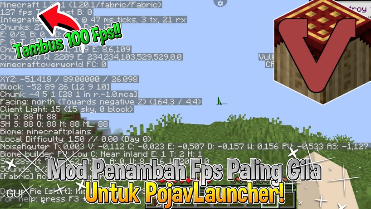 Gilakk!! Mod Ini Bisa Membuat Fps Pojav Kalian Melampaui Batas! Berasa Ringan Banget!! Vulkan ...