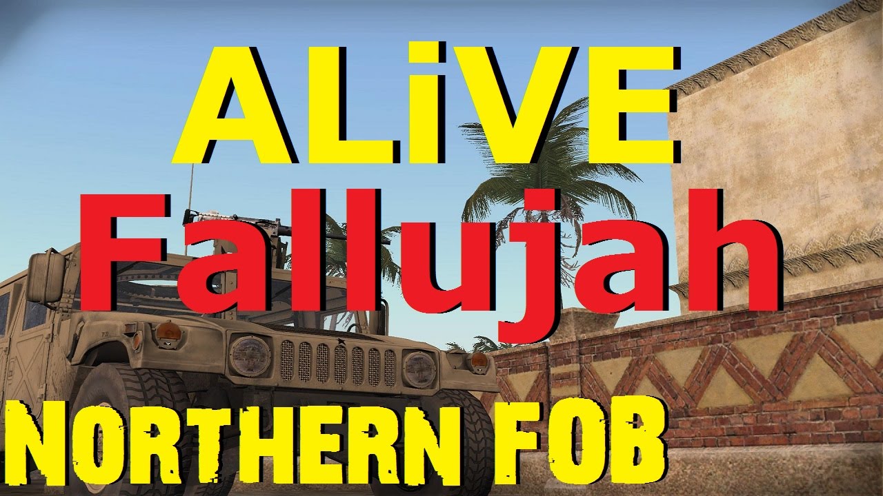 ARMA 3 ALiVE (TrackIR)- Fallujah - Northern FOB - YouTube