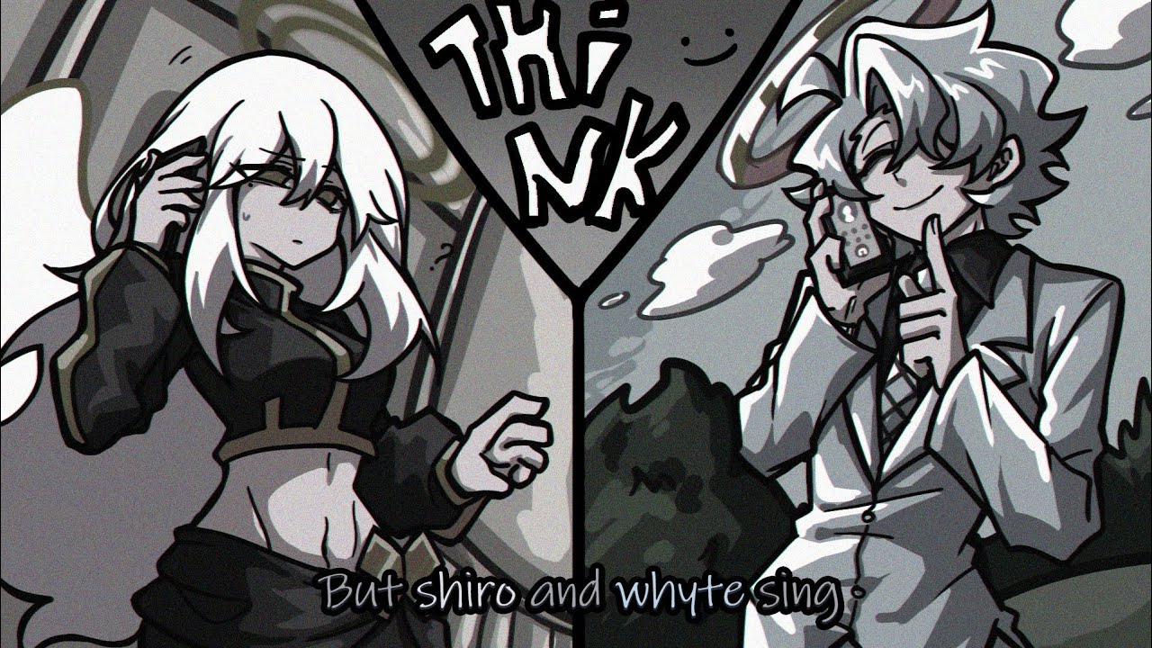 Think / but shiro and whyte sing it. [FNF Cover] - YouTube