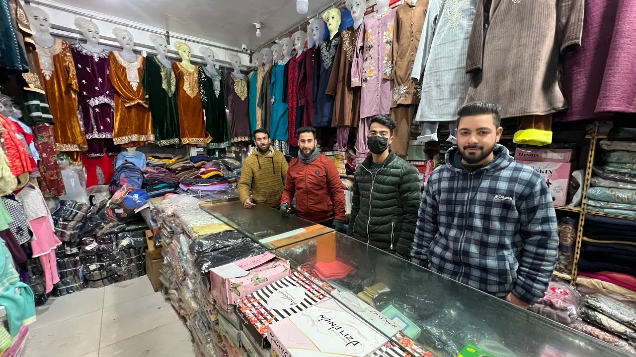 Big sale @ A complete family shop @ khans much more hosiery store - YouTube