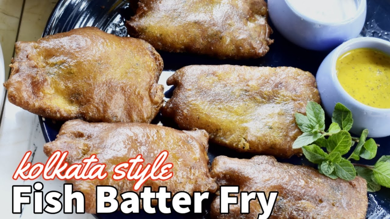 Bhetki Fish Fry: A Delicious And Simple Fish Batter Fry - YouTube