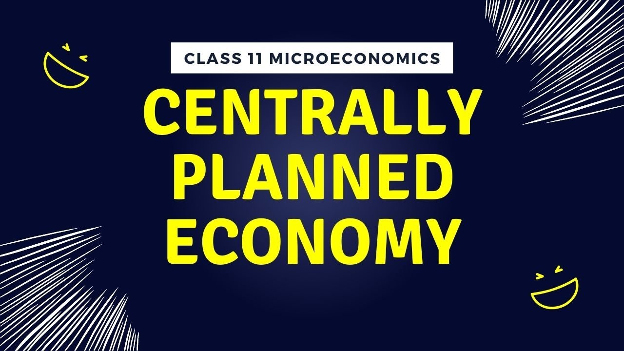 Meaning of Centrally Planned Economy - YouTube
