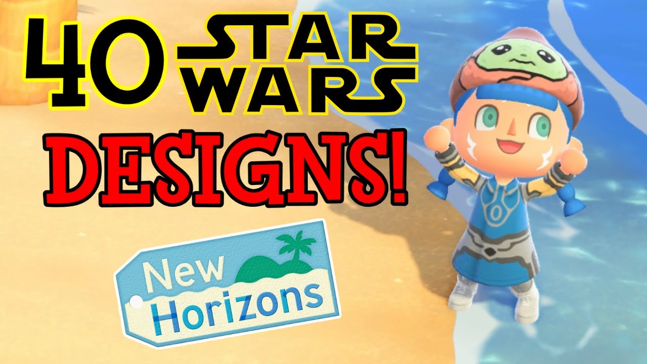 Star Wars Custom Designs and Clothes in Animal Crossing New Horizons ...