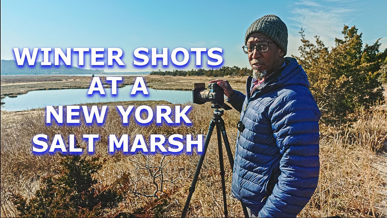 Winter Photos at a Long Island, NY Salt Marsh - YouTube