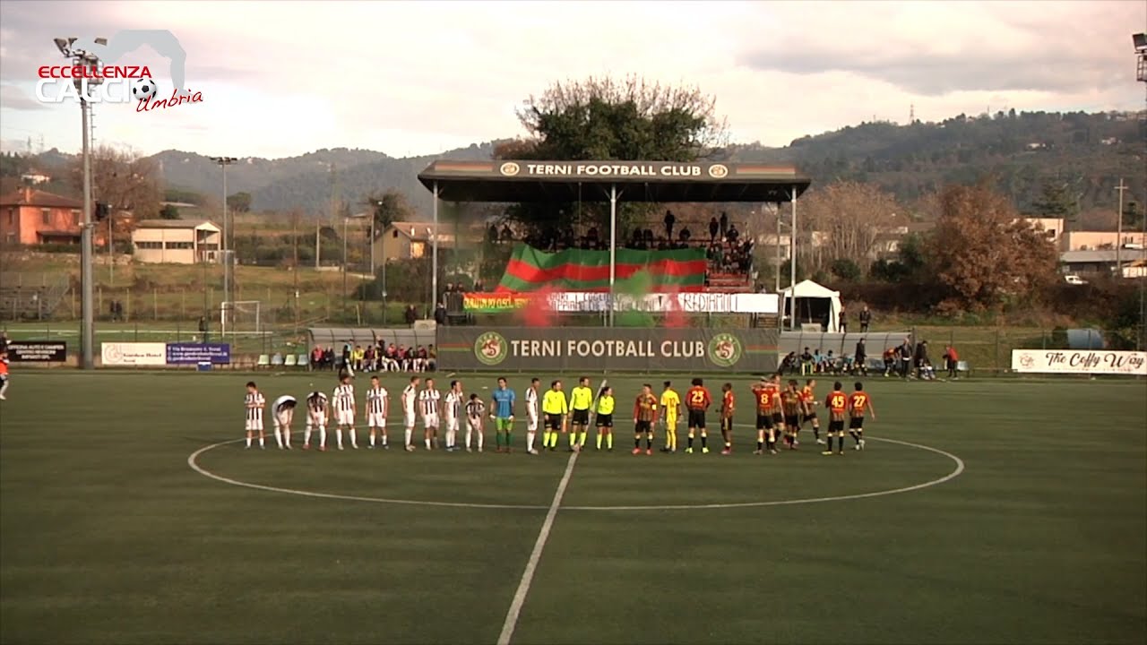 TERNI FC-V.A. SANSEPOLCRO 2-2 ECCELLENZA 19 gennaio 2025 - YouTube