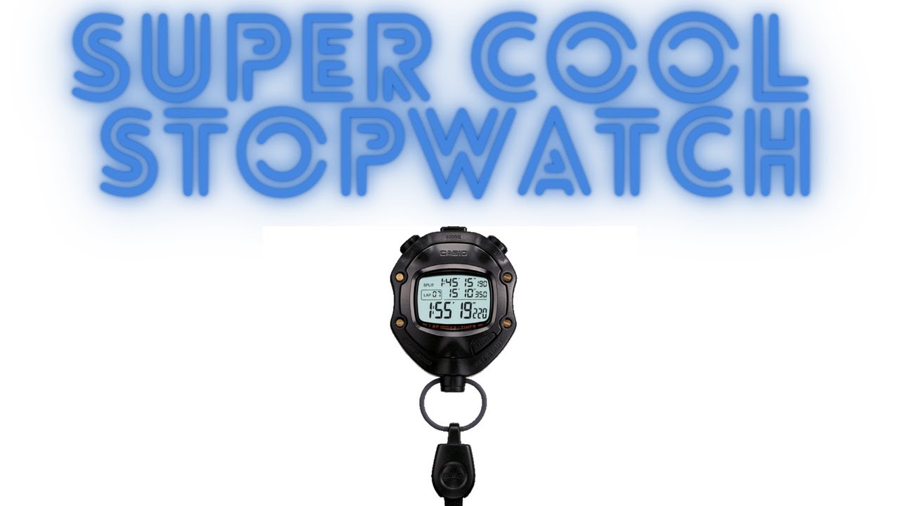 Unboxing and review of top quality cool stopwatch. - YouTube