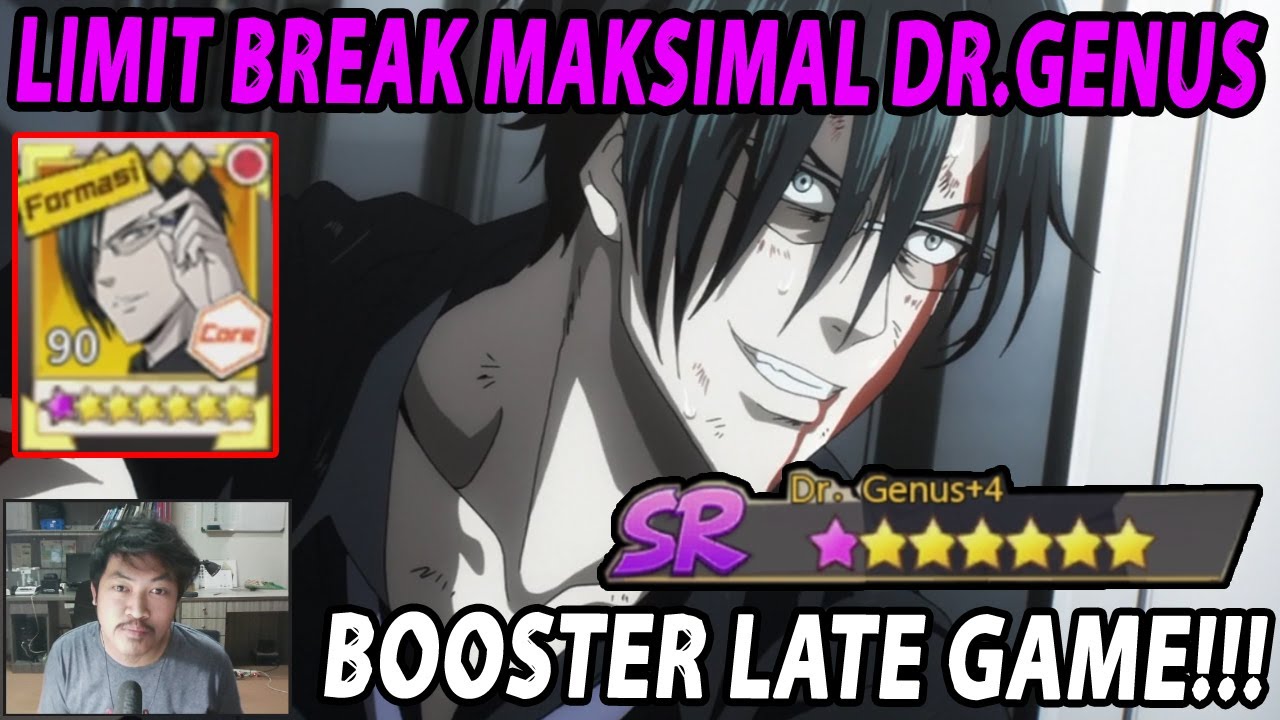 🔥🔥LIMIT BREAK MAKSIMAL DR.GENUS (BOOSTER TERBAIK ARENA) - ONE PUNCH MAN ...