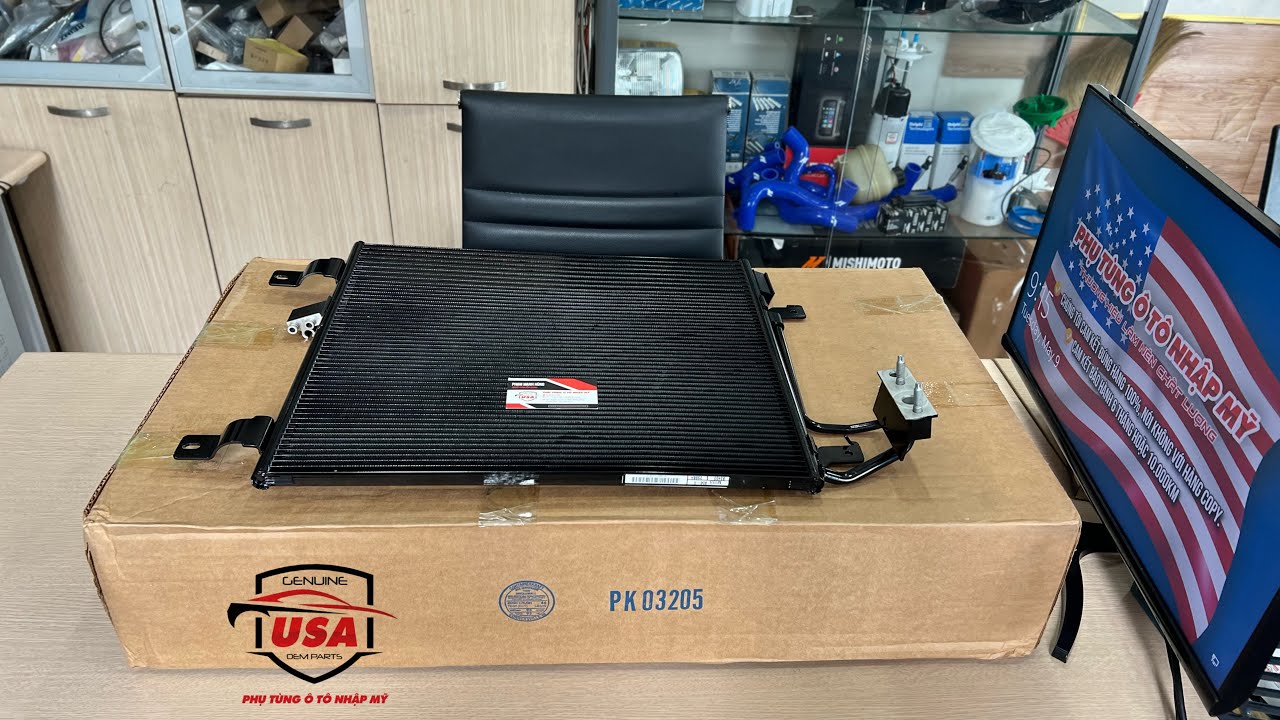 Giàn nóng điều hòa Jeep Wrangler Rubicon - 55056635AA - Genuine Mopar ...