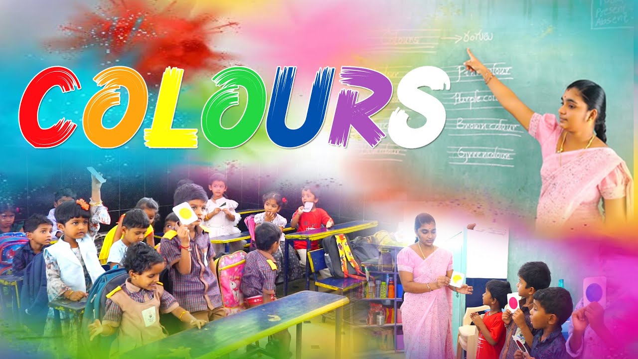 colours Learning Activity for LKG & UKG Kids | St. Antony’s School ...