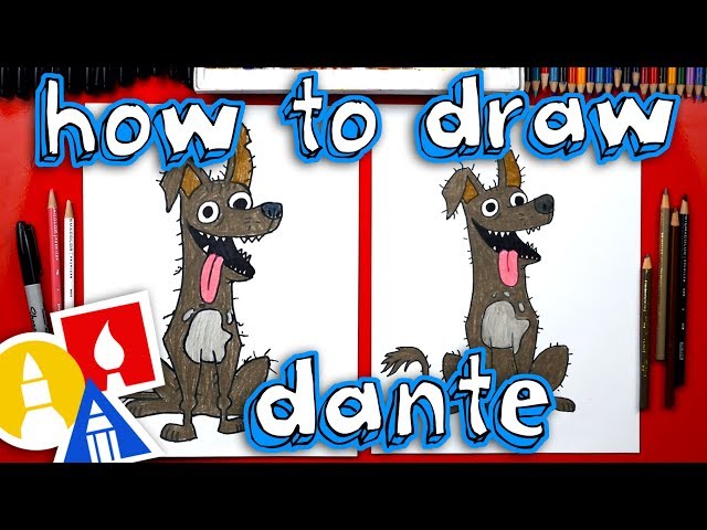 How To Draw Dante From Coco - Videos For Kids
