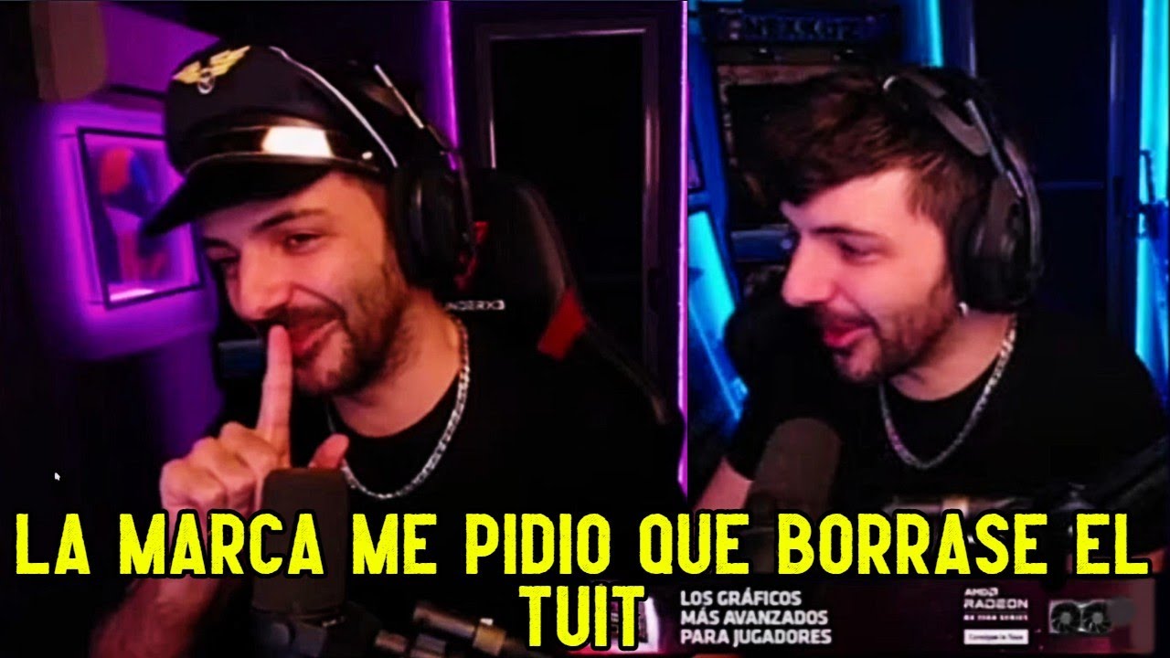 Nexxuz cuenta que una MARCA le pidió que borrara un TUIT por esta razón ...