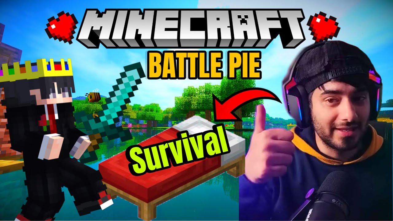 Yes Smarty pie New Server battle pie @YesSmartyPie SMP LIVE | Battlepie ...