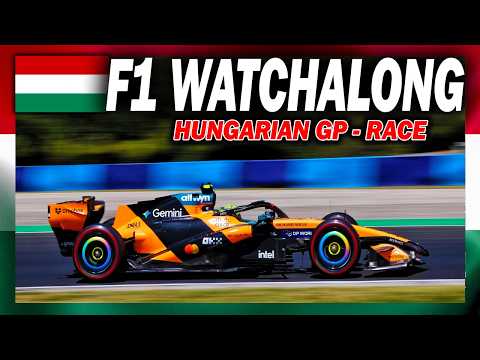 🔴 F1 Watchalong - HUNGARIAN GP - RACE - with Commentary & Live Timings
