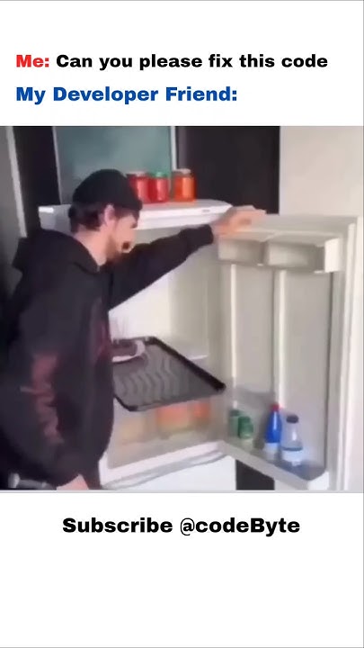 Developer fixing other developer's code 😂 #funny #html #memes #typescript #javascript #python # ...