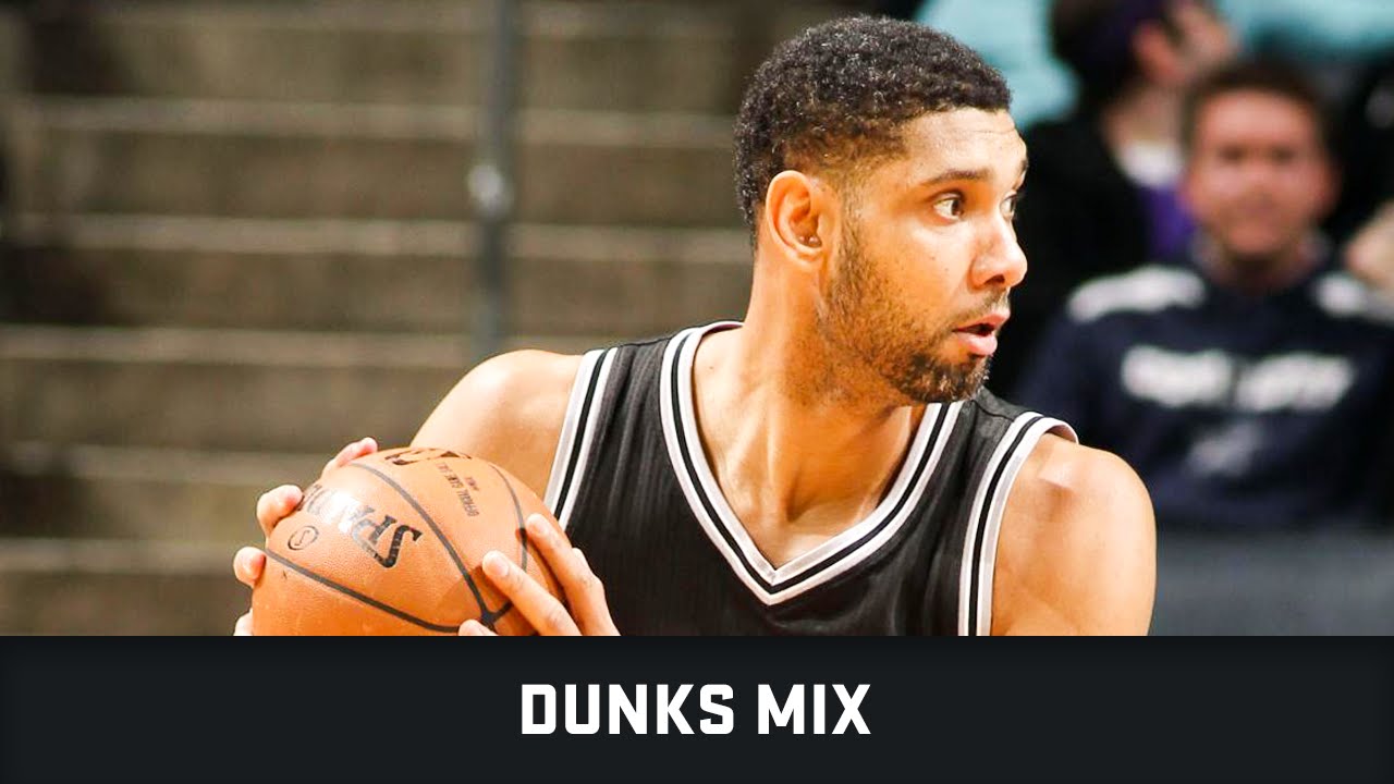 Tim Duncan Dunks Mix (2014-2015) - YouTube