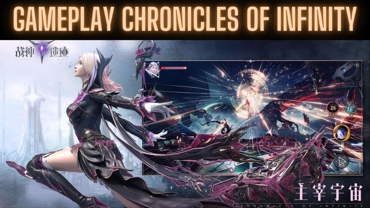 ⭐GAMEPLAY CHRONICLES OF INFINITY MMORPG DE MUITA AÇÃO E GRÁFICOS ...