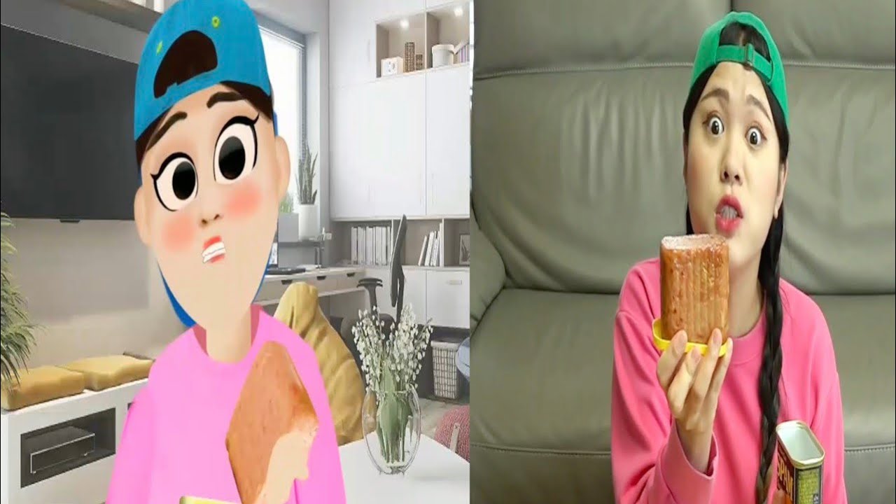 COMPARISON - Mukbang Fire Spicy Noodle Tteokbokki 불닭볶음면 뽀로로떡볶이 TV 속 편의점 ...