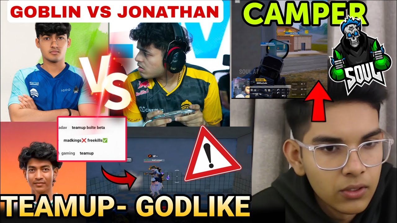 Godlike teamup ! Soul Camper -K9 beast| goblin vs Jonathan | Lord juice 😂 - YouTube