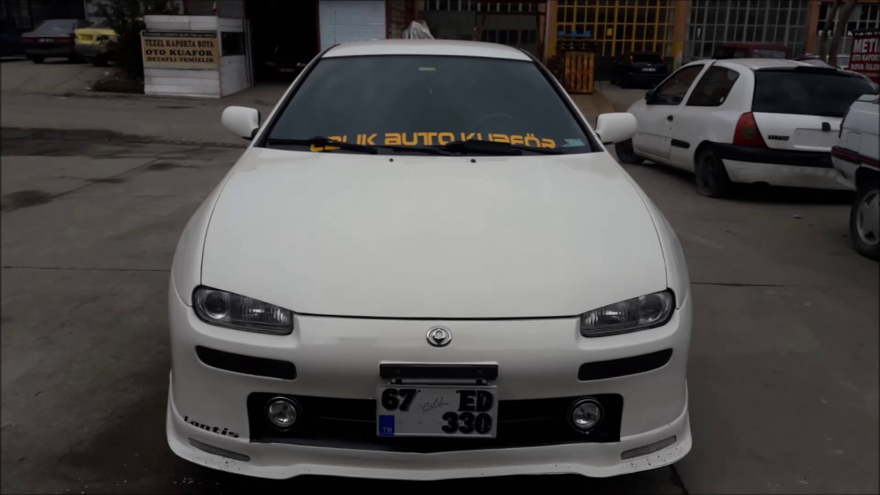 Mazda Lantis 323F BEYAZ MELEK - YouTube
