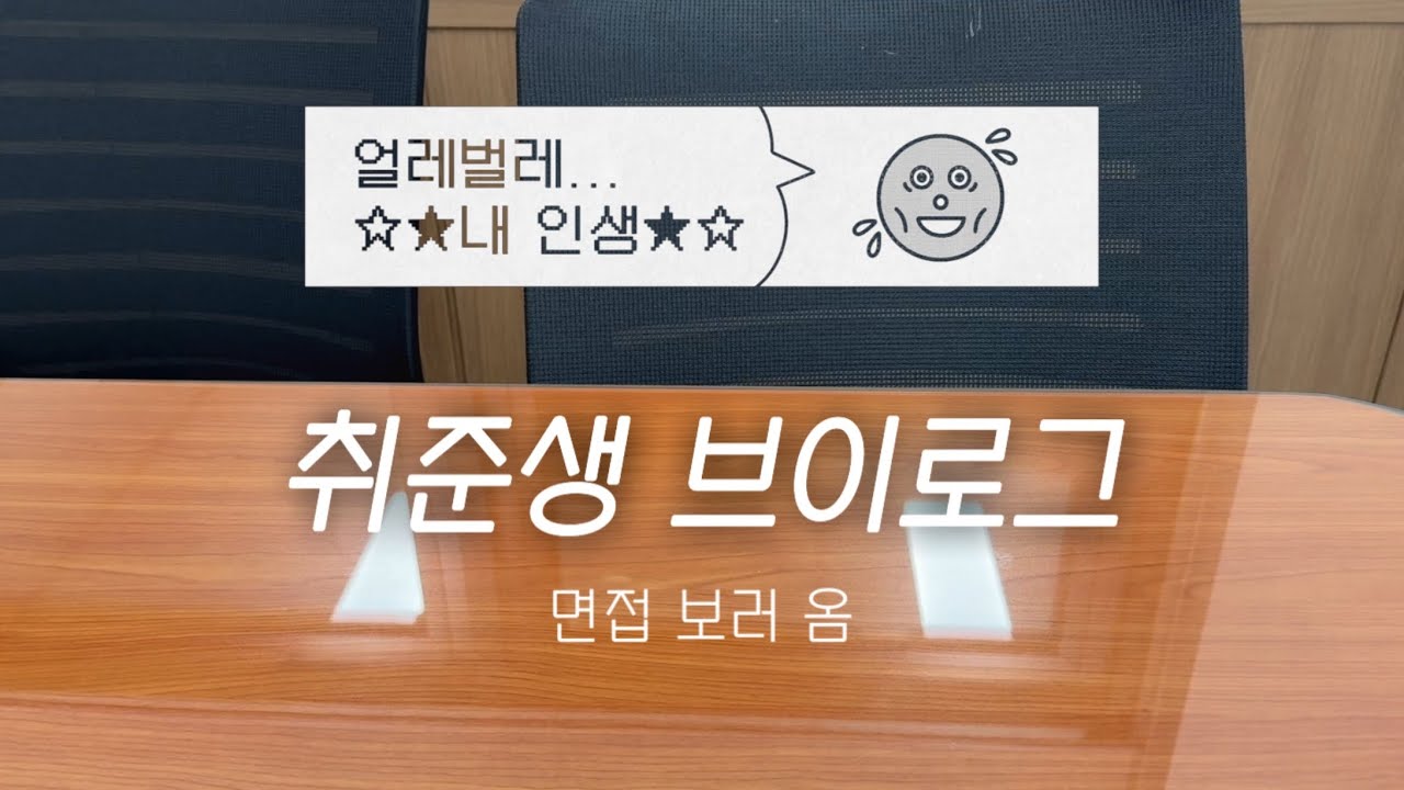 취준생 브이로그 자격증 공부 브이로그 컴활 1급 공부 취업 한파의 면접광탈 애슐리 딸기축제 다녀 옴 자취생
