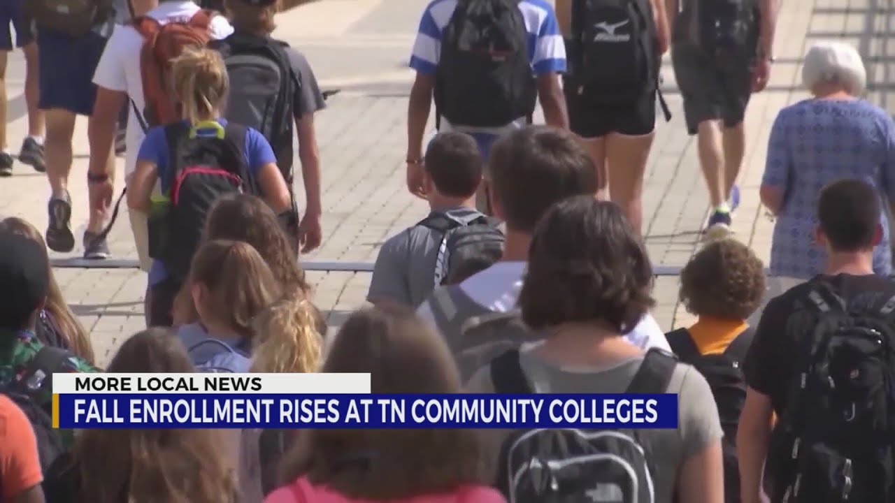 Fall enrollment rises at Tennessee community colleges - YouTube