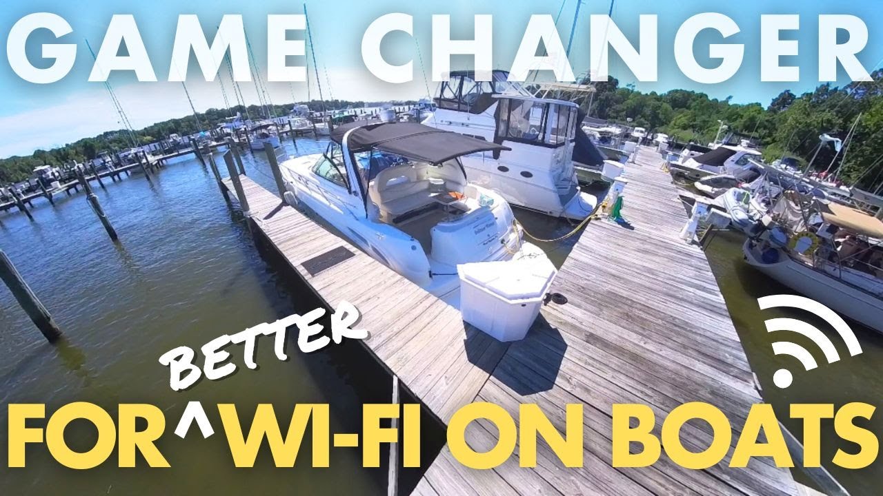 This Device is a GAME CHANGER for Better Wi-Fi on Boats at Marinas ...