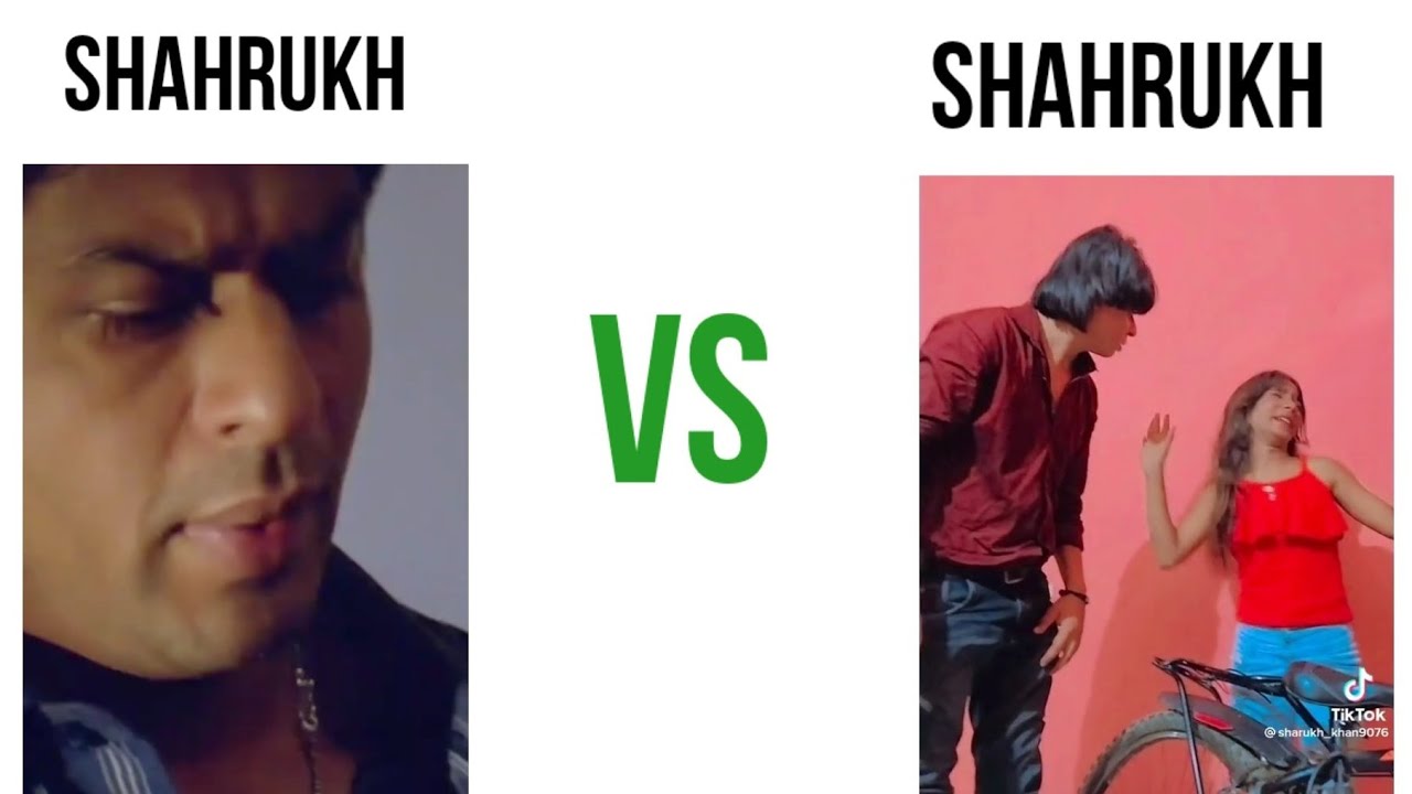 Shahrukh vs Shahrukh funny Video| srk video #shahrukhkhan - YouTube