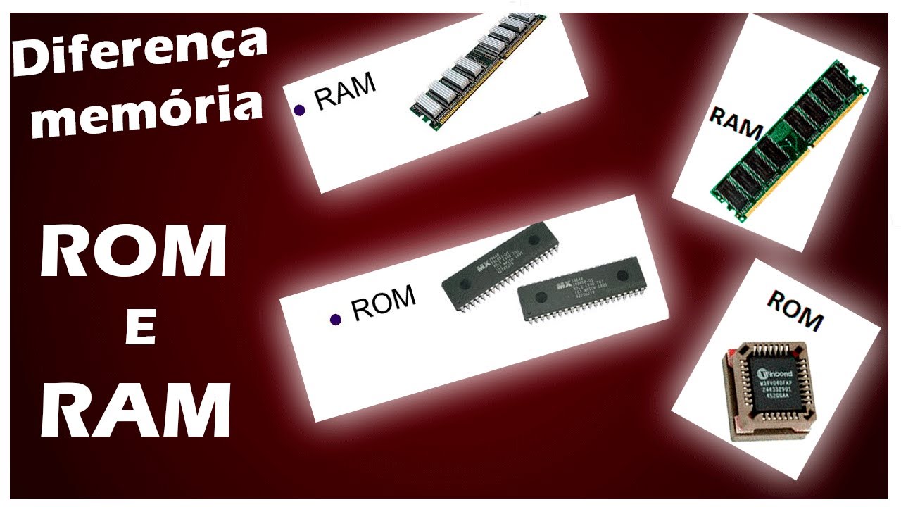 Curiosidade - Diferença de memória RAM e memória ROM. - YouTube